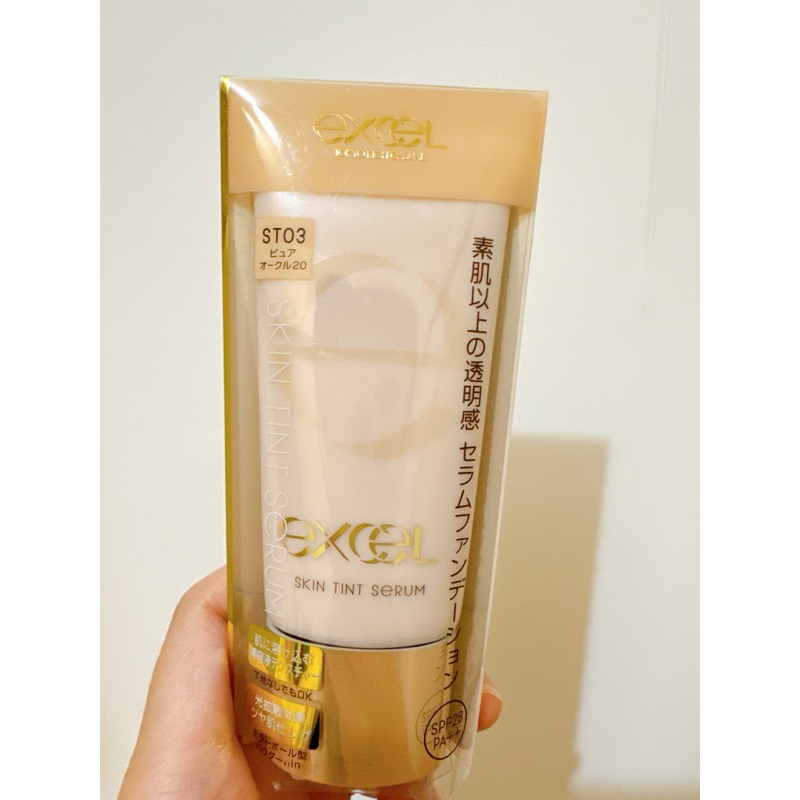 （全新日本帶回）日本EXCEL淨采精萃粉底液 35g | 蝦皮購物