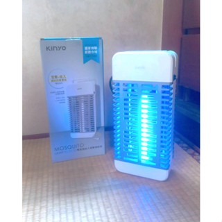 【KINYO 吸入+電擊式捕蚊燈 KL-9110】光觸媒捕蚊器 吸入式捕蚊燈 靜音滅蚊燈 (二手) | 蝦皮購物