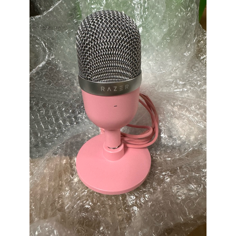 Razer 雷蛇 Seiren Mini Quartz 魔音海妖 MINI 麥克風-粉晶 | 蝦皮購物