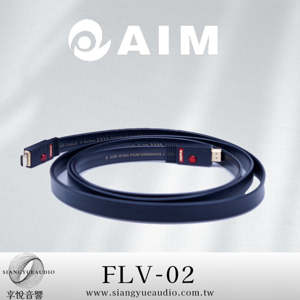 享悅音響(實體店面)日本AIM FLV-02 8K HDMI影音線材 鍍金端子 {公司貨} | 蝦皮購物