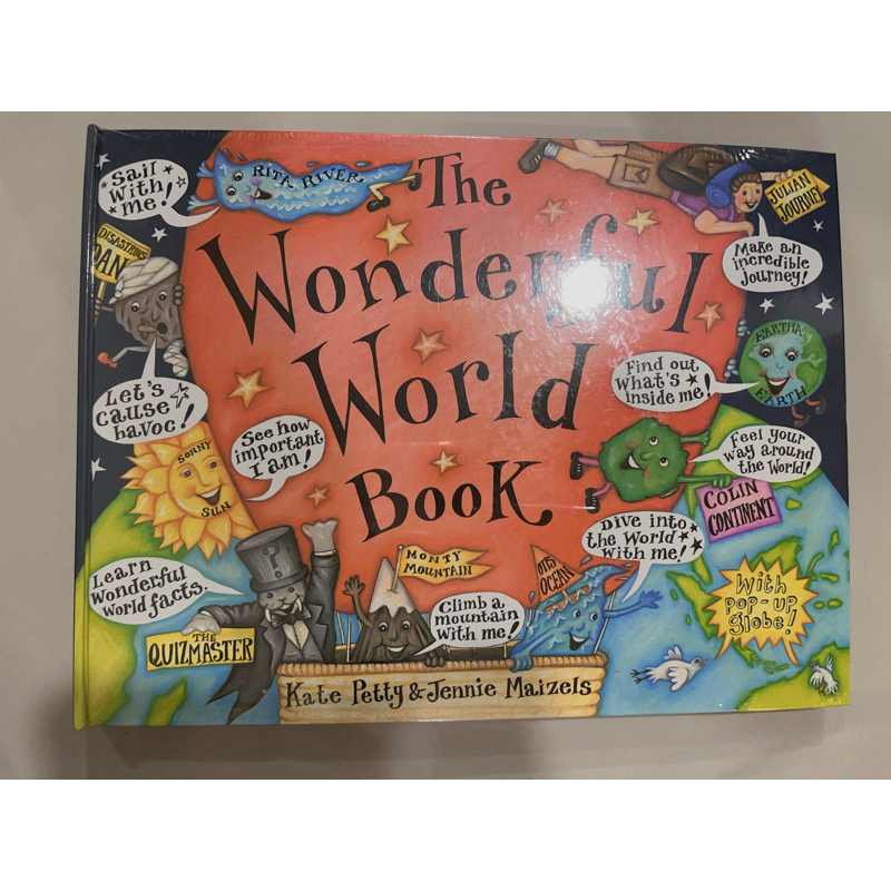 全新英國絕版立體書The Wonderful World Book | 蝦皮購物