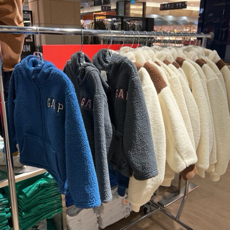全新 GAP 現貨 童裝 2y~14y 抱抱絨系列 LOGO 刷毛立領外套 男女同款 親子裝 兄弟姐妹裝 | 蝦皮購物