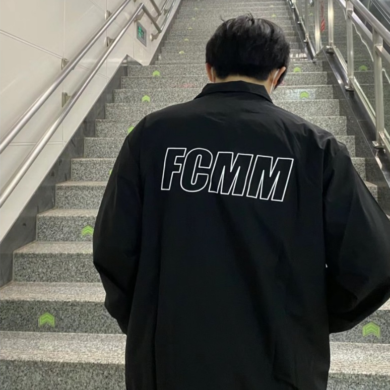 【Wholu.select】現貨－FCMM 背後大LOGO 衝鋒外套 春夏薄款 | 蝦皮購物