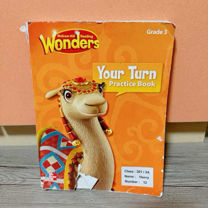 原文書/McGraw-Hill Reading Wonders, Grade 3 Practice Book | 蝦皮購物
