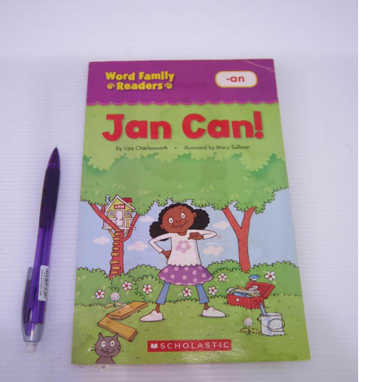 「二手書」Scholastic Word Family Readers Jan Can 英文讀本 -an | 蝦皮購物