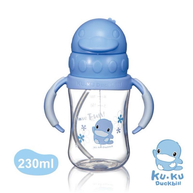 KUKU 酷咕鴨 酷樂滑蓋學習杯-PP寬口徑230ml 水杯 水壺 學習杯 喝水杯 水杯 | 蝦皮購物