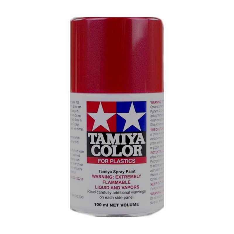 TAMIYA 田宮 油性噴罐 金屬紅色 Metallic red 100ml 貨號TS18 | 蝦皮購物