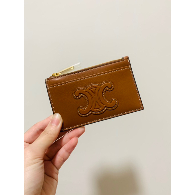 CELINE CARD HOLDER WITH COIN | 蝦皮購物