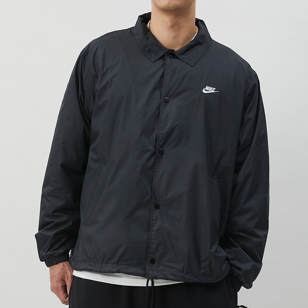 Nike 休閒外套 教練外套 休閒 AS M NK CLUB COACHES JKT 男款 黑 FN3317-010 | 蝦皮購物
