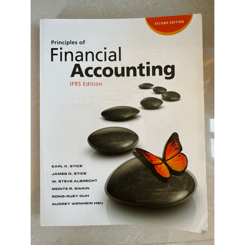 Principles of Financial Accounting IFRS Edition /初級會計原文書 | 蝦皮購物