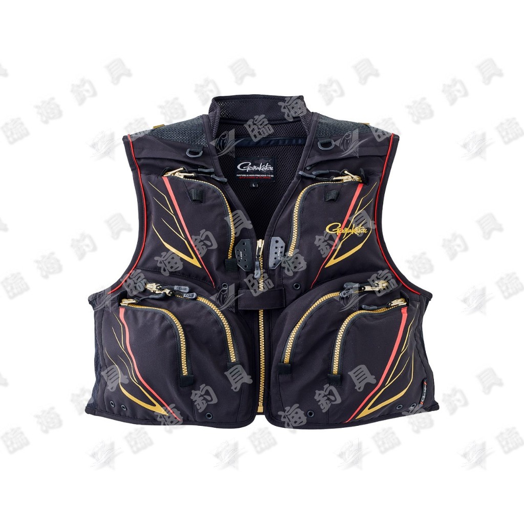 ★臨海釣具旗艦館★24H營業 紅點/24年 GAMAKATSU釣魚背心 GM-2327 高階款釣魚背心 釣魚衣 | 蝦皮購物