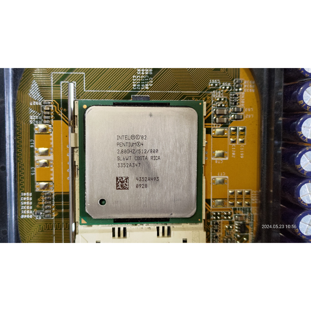 絕版收藏 Intel Pentium4 P4 2.8G 正式版 (478) 非 2.2G 2.4G 2.53G 2.6G | 蝦皮購物