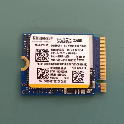 【Kingston金士頓】SSD 256GB (拆機良品) | 蝦皮購物