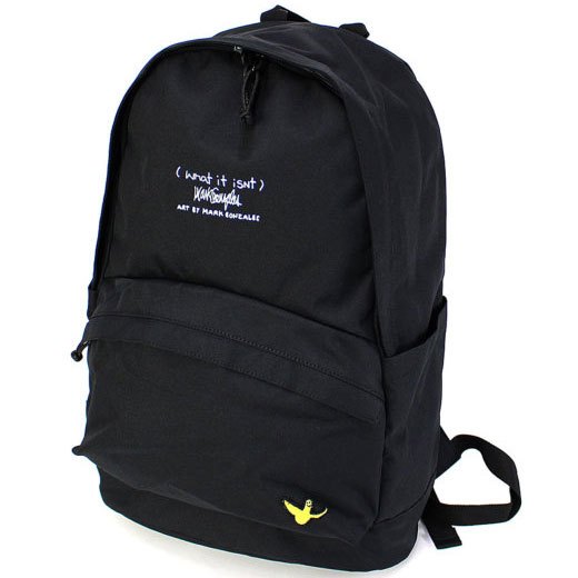 MARK GONZALES 2H9-62136-01 LOGO DAY BACKPACK 後背包 (黑色) | 蝦皮購物