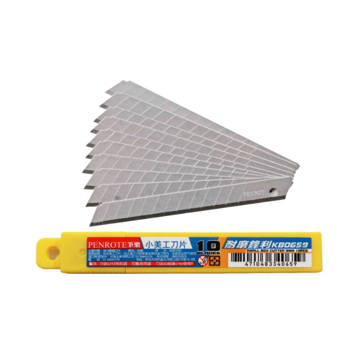 【金兔子事務所】現貨⚡秒發 筆樂PENROTE │小美工刀片(KB0659) | 蝦皮購物