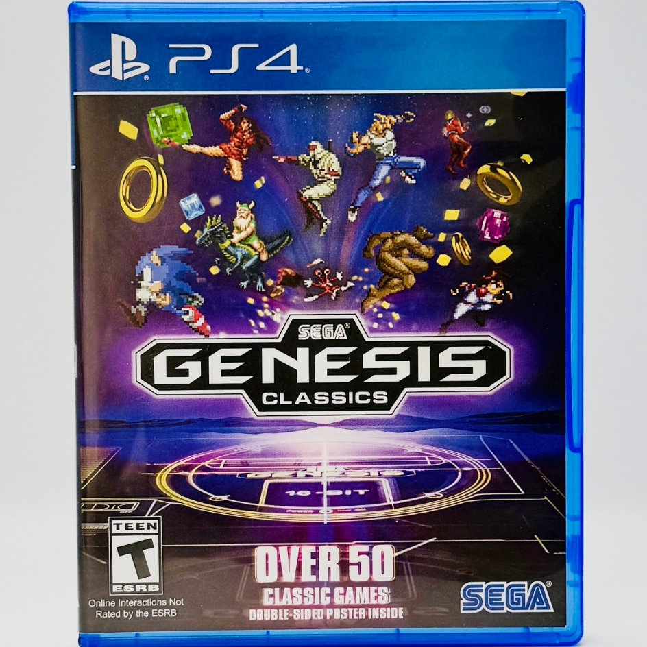 [快速出貨] PS4 SEGA Genesis Classics 經典合輯 英文版 Mega Drive 二手遊戲 | 蝦皮購物
