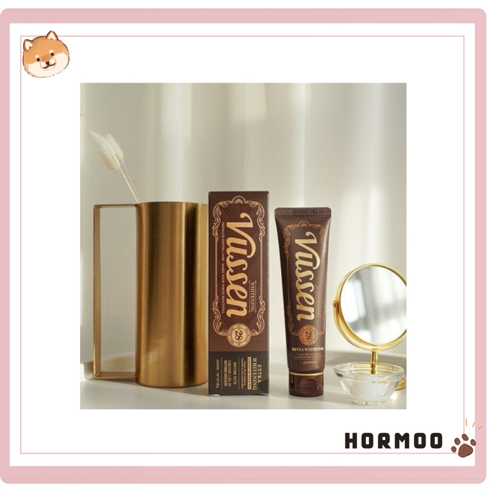 Vussen | 維森 亮白牙膏 Vussen28 敏感 口腔 舒緩 抗敏 ⨯HORMOO⨯ | 蝦皮購物