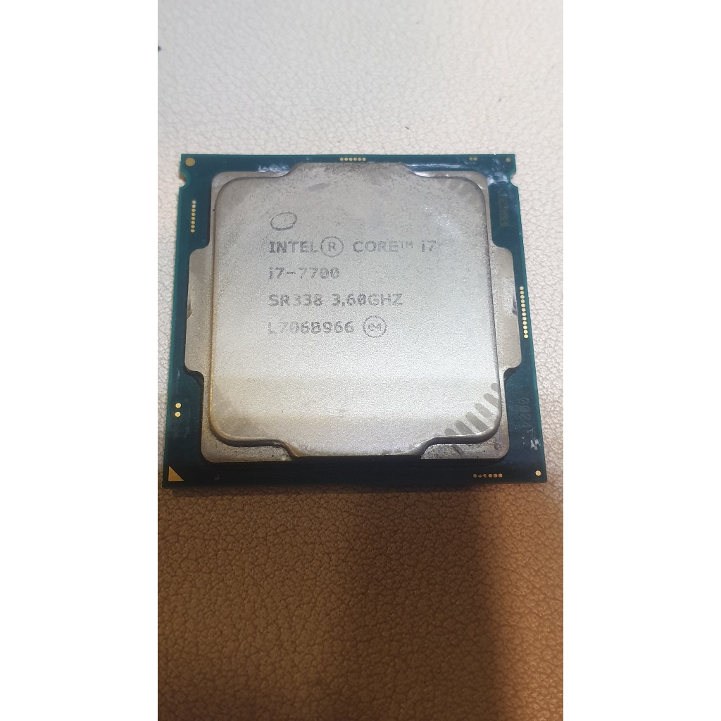 Intel i7-7700 cpu 升級換下 1151 腳位 | 蝦皮購物