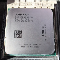 AMD FX-8320E AM3+/4核心處理器CPU 堆土機95W省電版| 附原廠散熱風扇 | 二手過保 | 蝦皮購物