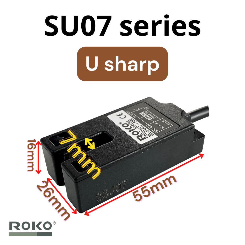 #SU07【台灣瑞科】 #ROKO 瑞科 #光電開關 #SU07-N #NPN NO #常開 #U型 | 蝦皮購物