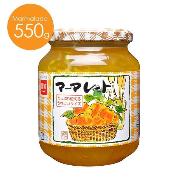 ♦現貨♦SUDO 橘子果醬 吐司果醬 抹醬 水果果醬 550g 日本果醬 マーマレード 日本零食 進口零食 團購 免運 | 蝦皮購物