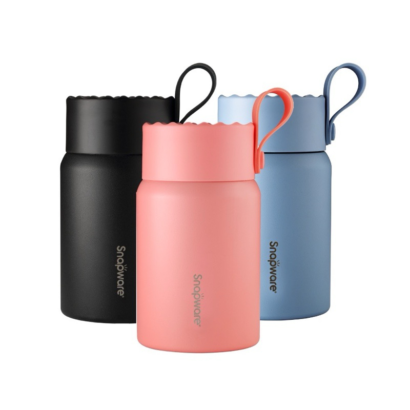 【Snapware康寧密扣】（兩入組）陶瓷不鏽鋼真空燜燒罐-830ml(三色可選) | 蝦皮購物