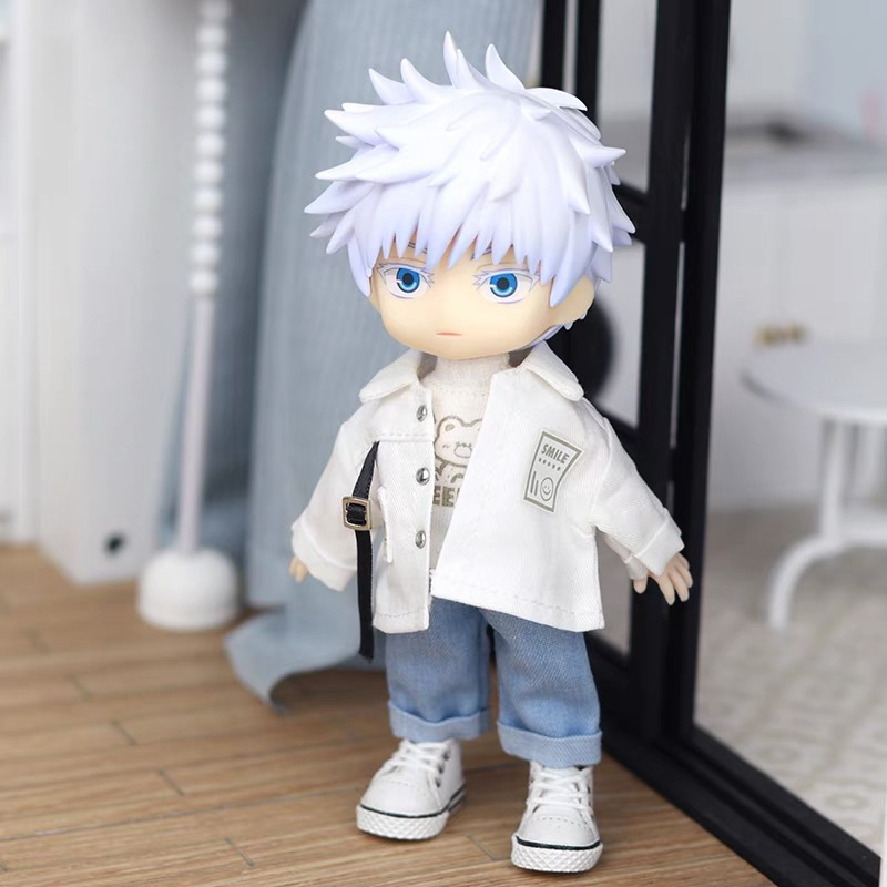 現貨【風閣】 百搭 日常服 套裝 - ob11 黏土人 gcs ymy 12分 帽 漁夫帽 長褲 內搭 無袖背心 娃衣 | 蝦皮購物