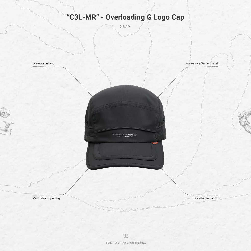 完售)GOOPiMADE “C3L-MR” Overloading G Logo Cap - Gray 孤僻 GOOPi | 蝦皮購物