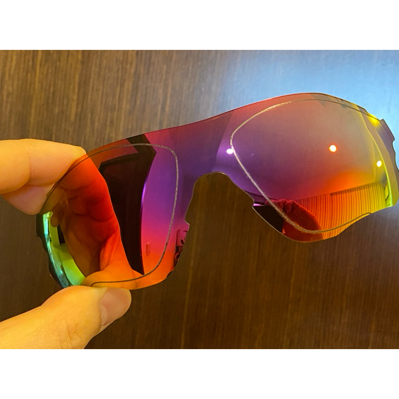 現貨！紅紫色偏光！EVZero Path EV Zero polarized Oakley 副廠替代鏡片 | 蝦皮購物