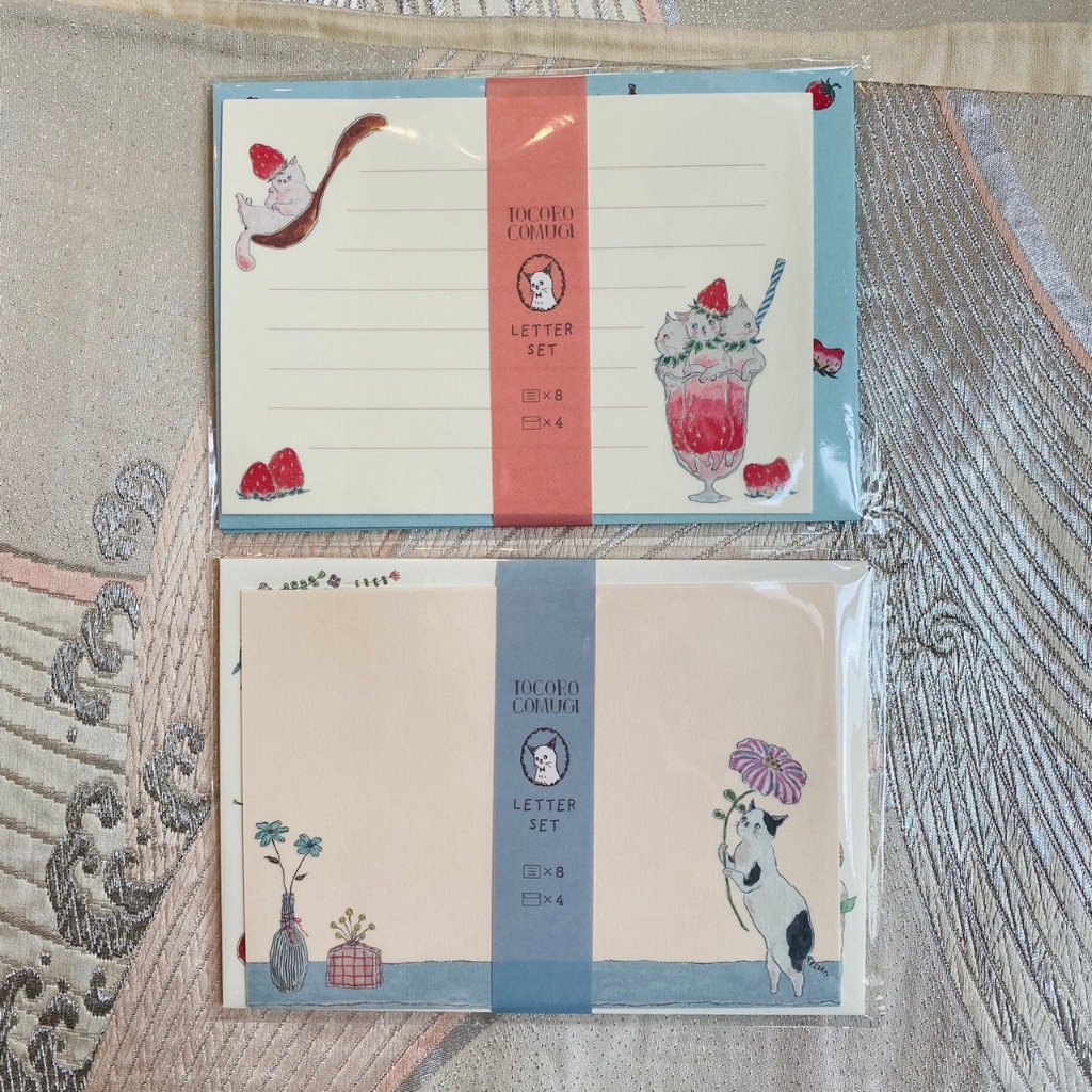 【信封信紙組】Tocorocomugi｜信紙8枚信封4枚｜貓咪｜Active｜全新現貨｜正版日本製｜城南舊肆二手書店 | 蝦皮購物