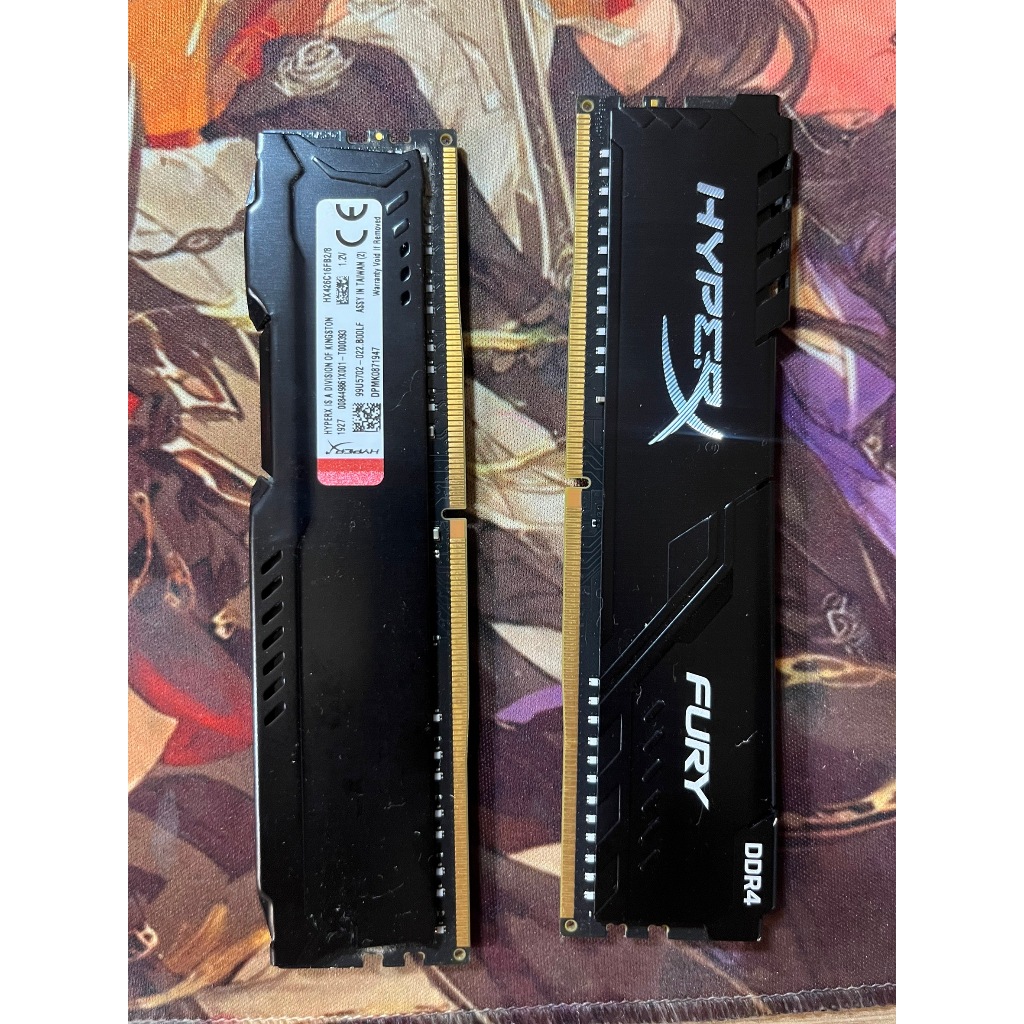 二手金士頓RAM記憶體 Kingston HyperX DDR4 8G*2 有興趣者可私訊 | 蝦皮購物