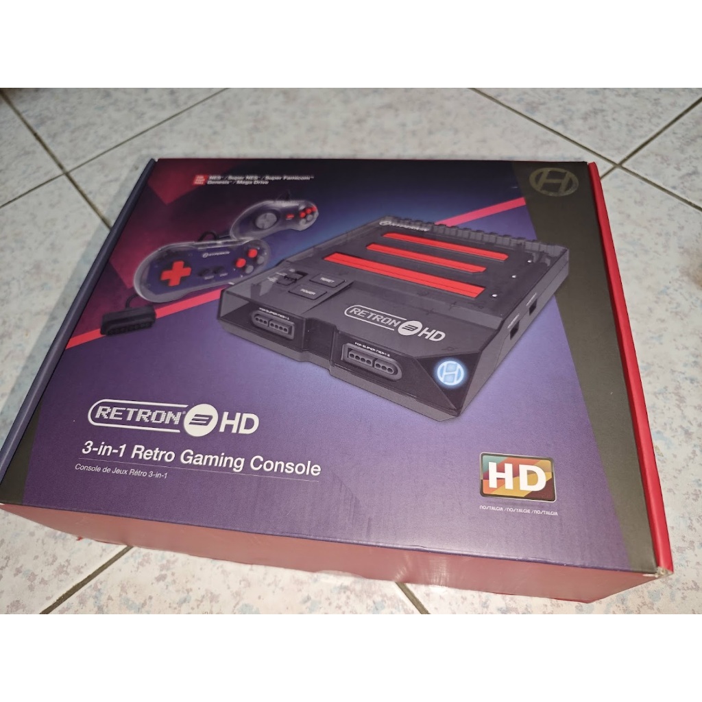 Hyperkin RetroN 3 HD SNES NES MD 三合一主機 HDMI 超任 附FC轉卡 | 蝦皮購物
