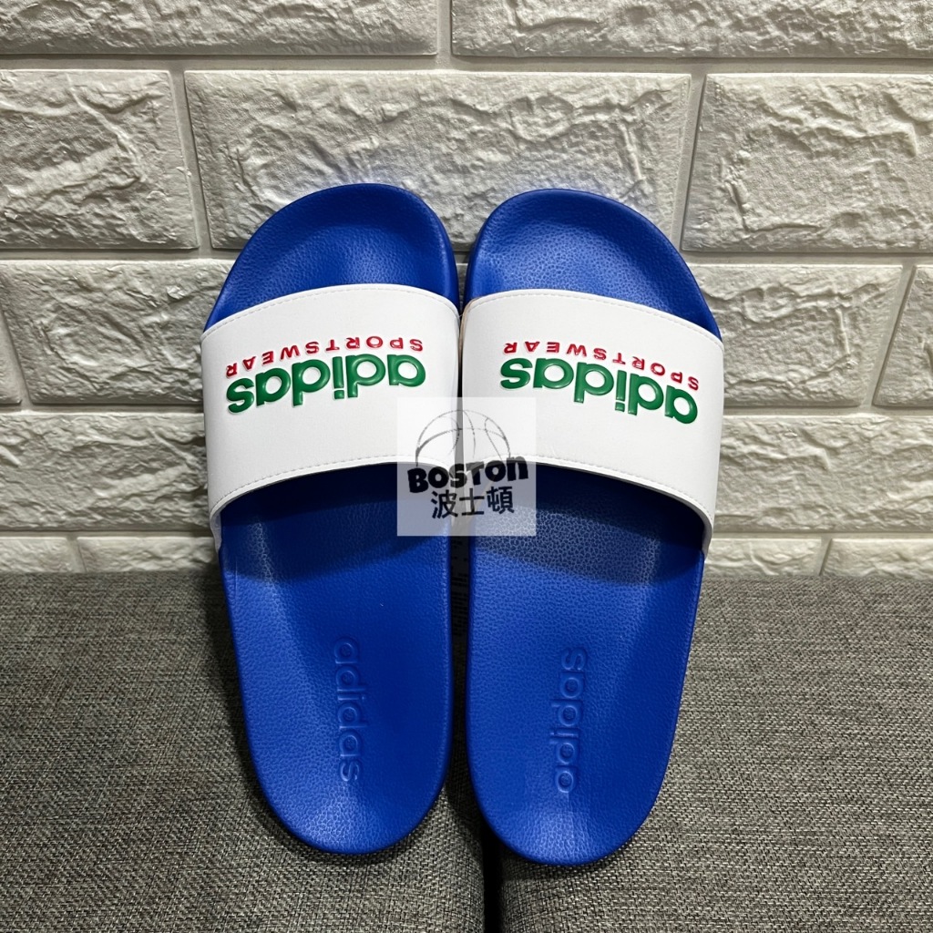 Adidas ADILETTE SHOWER 愛迪達 拖鞋 男女款 防水拖 海邊 夏日 藍 IE8943 | 蝦皮購物