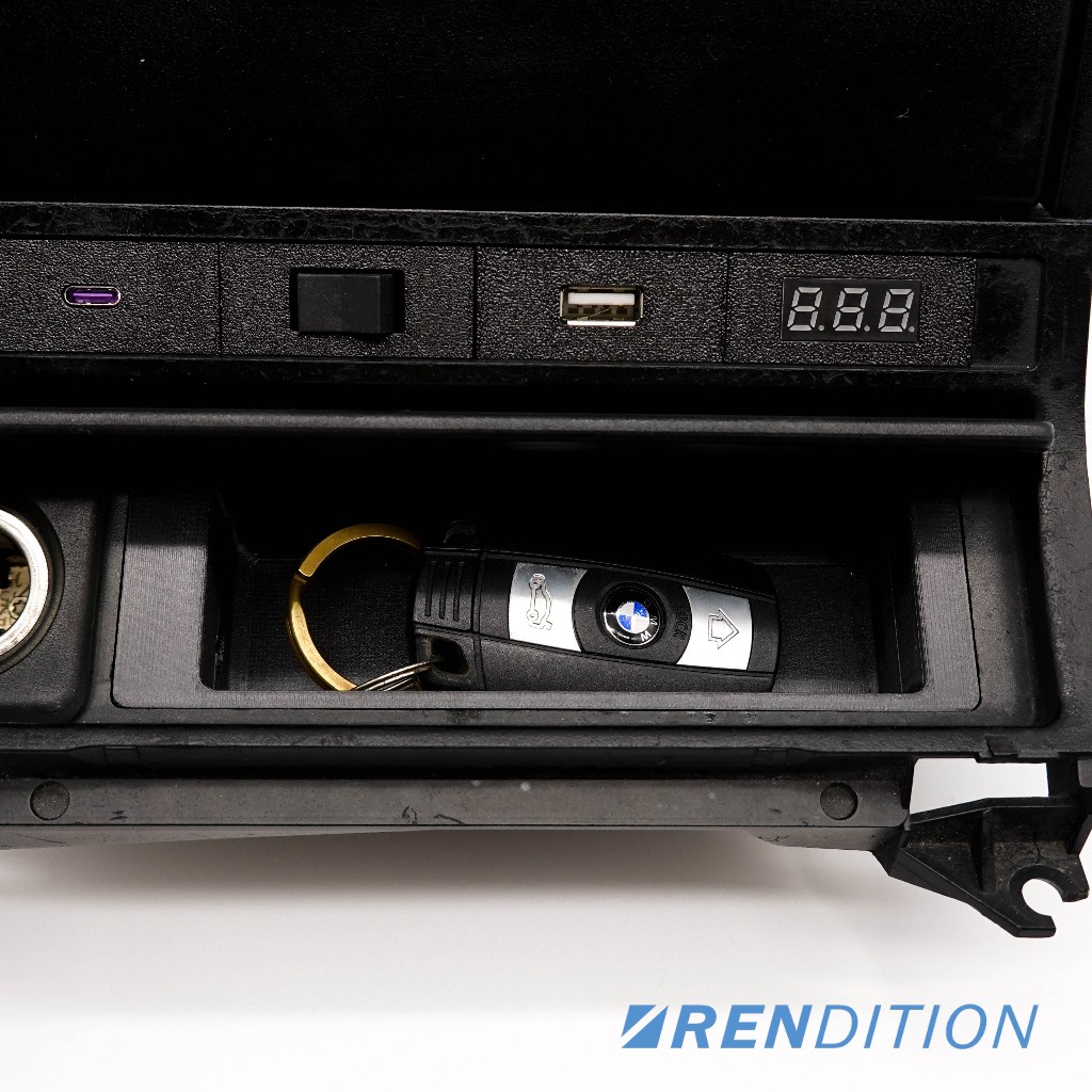 【RDTN】BMW E46 前菸灰缸USB充電器 前煙灰缸置物盒 FRONT ASHTRAY CHARGER | 蝦皮購物