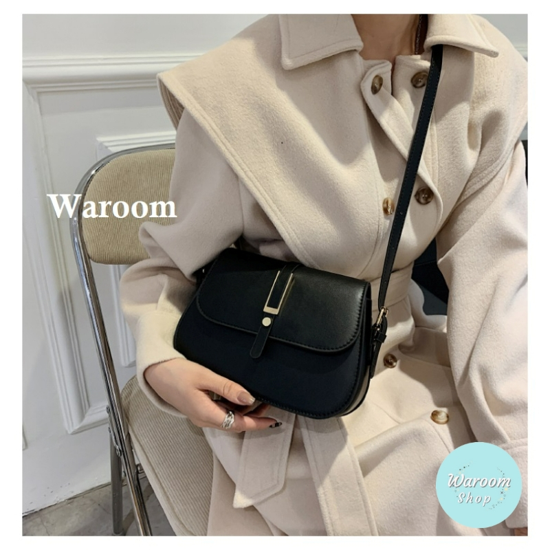 Waroom|現貨實拍 韓國肩背包 |女包包|斜肩包|復古包|小包|女包|手機包|腋下包|肩背包|馬鞍包 6023 | 蝦皮購物