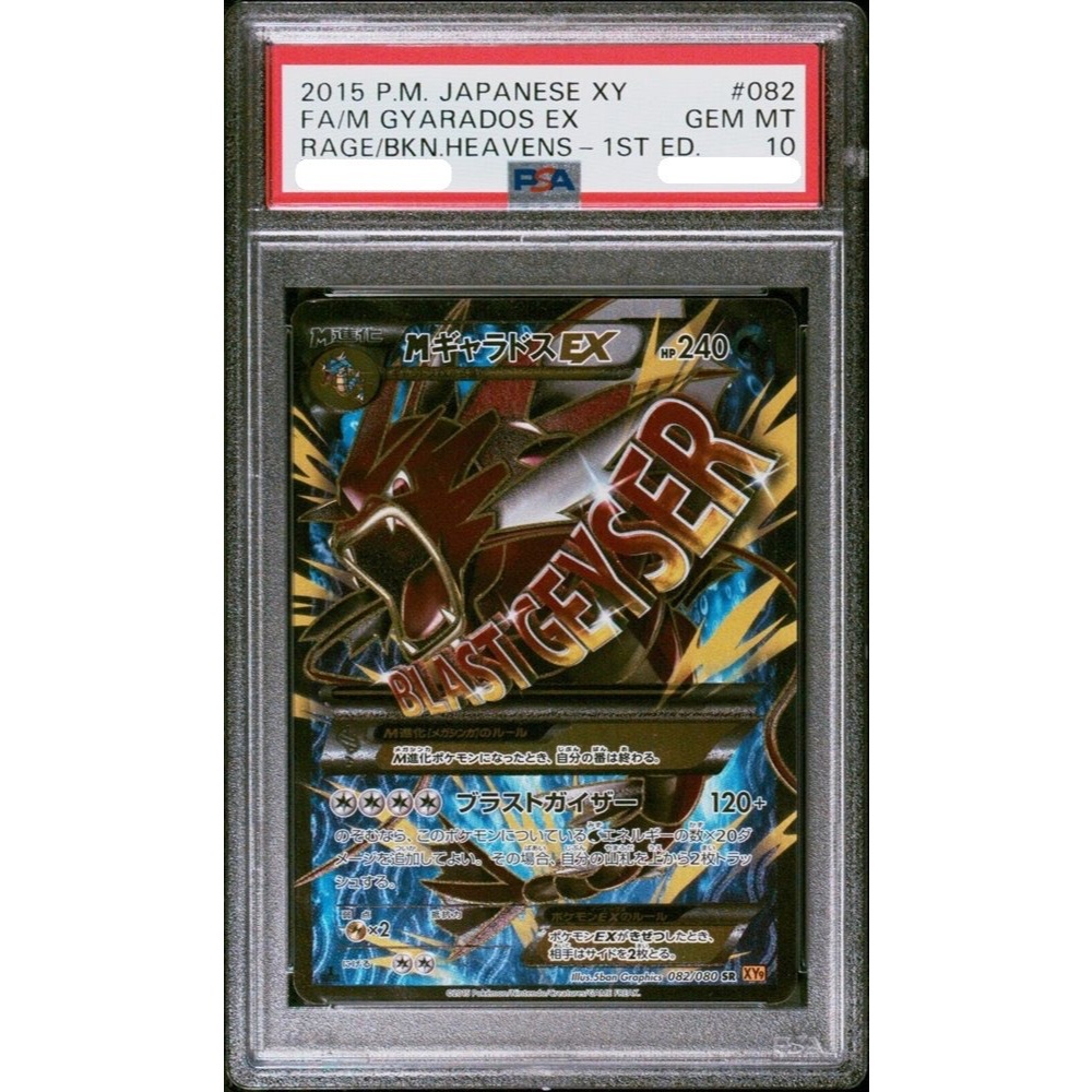 PSA10 日文鑑定卡 M暴鯉龍EX SR XY 寶可夢 PTCG | 蝦皮購物