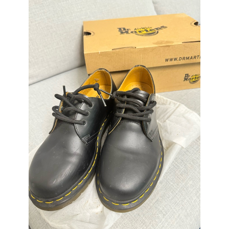 二手出清 Dr. Martens 馬汀大夫經典三孔靴 1461 SMOOTH UK4 | 蝦皮購物