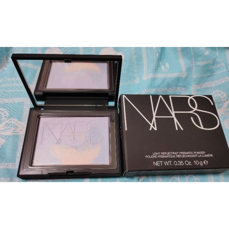 預購〖NARS〗裸光幻彩蜜粉餅 10g 星雲紫限量版 小白餅 定妝 乾肌 | 蝦皮購物