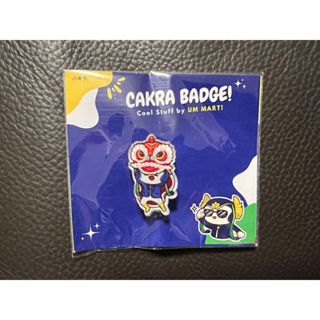 【學院系列】印尼瑪琅州立大學紀念徽章 造型別針 大學吉祥物 舞龍舞獅 Cakra Badge UM Mart | 蝦皮購物