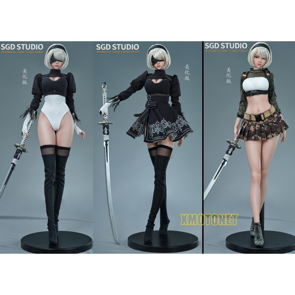 【魔玩達人】25Q1 1/3 SGD SGD002《尼爾自動人形2B》戰鬥女 可動版 美化版頭雕 有通道【預購勿下標】 | 蝦皮購物