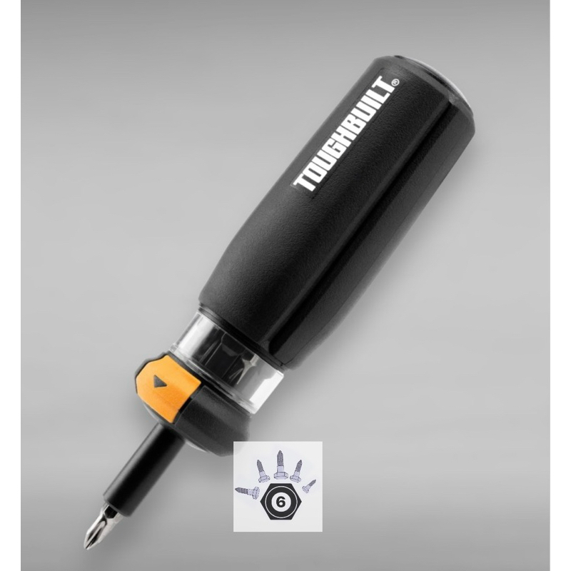 《陸零伍基地》TOUGHBUILT 托比爾 TB-H5-M-01 內置型 多功能起子頭 快速轉換 | 蝦皮購物