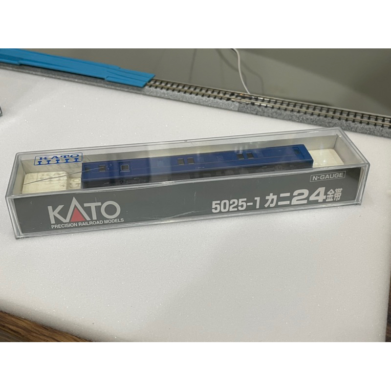 KATO 5025-1 カニ24 金帶 客車廂 藍皮車廂 N規 鐵道模型 | 蝦皮購物