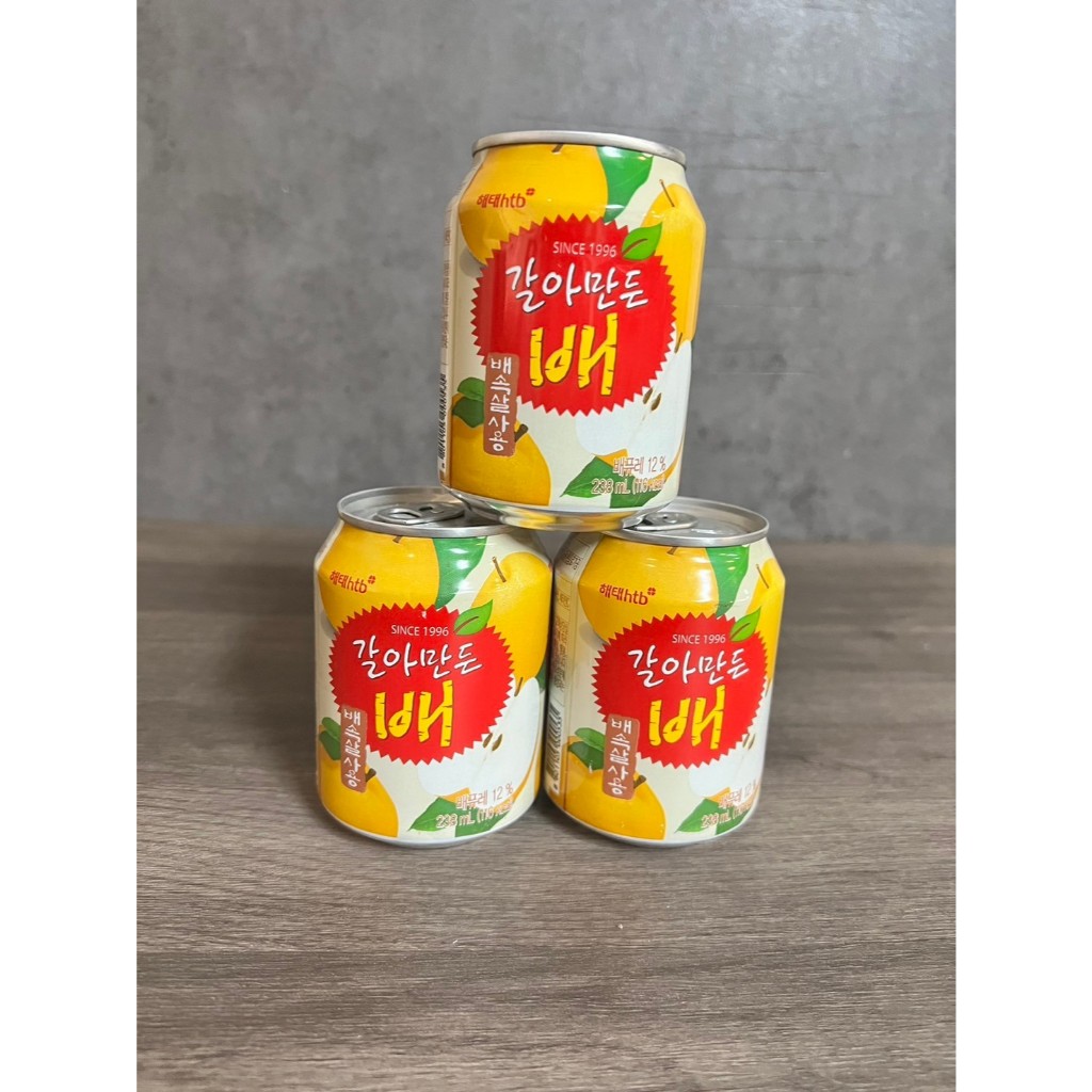 韓國 HAITAI 海太水梨汁238ml/韓國超人氣果粒果汁 | 蝦皮購物