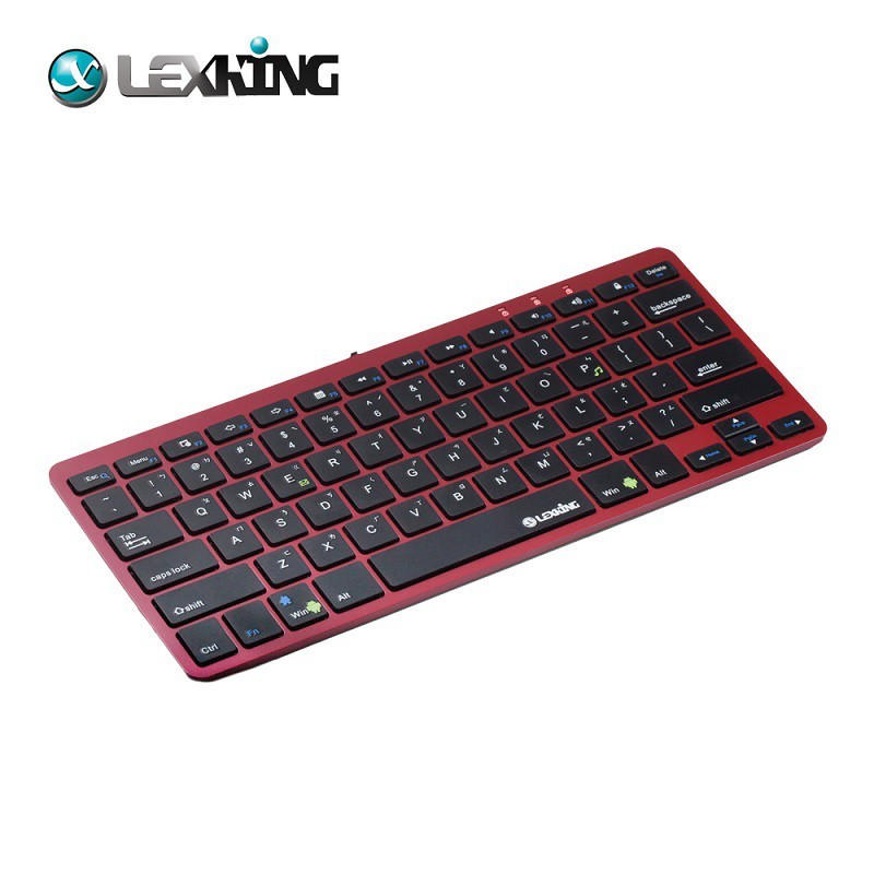 【LEXKING】極光系列OTG與USB雙功能有線鍵盤(玫瑰紅) 二手新品 | 蝦皮購物
