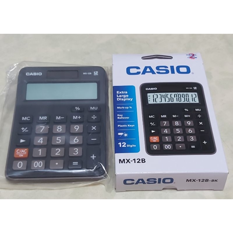CASIO卡西歐 計算機MX-12B/CASIO卡西歐 商用計算機MX-12B/卡西歐 12位數計算機MX-12B | 蝦皮購物