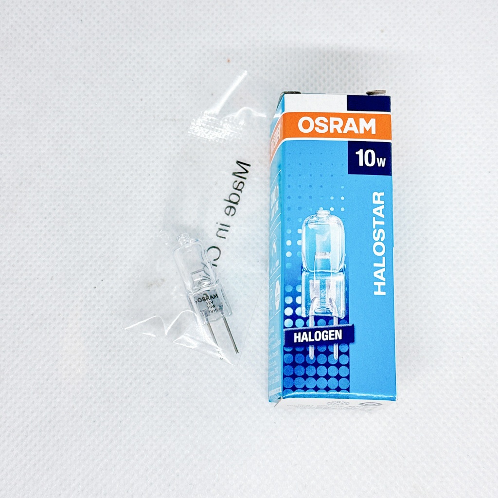 OSRAM 歐司朗 JC 12V10W G4 鹵素燈泡 64415 鹵素豆泡 重點照明 | 蝦皮購物