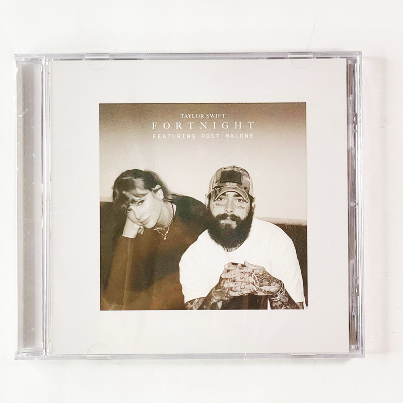 【美國官網限定單曲CD現貨】Taylor Swift Fortnight Post Malone 泰勒絲 TTPD | 蝦皮購物