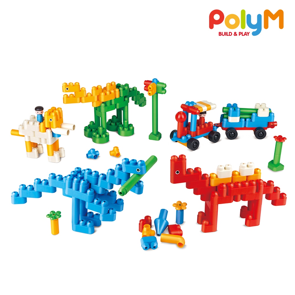 【德國Hape】PolyM恐龍樂園積木組(柔性積木/軟積木/可水洗/洗澡玩具/生日禮物) | 蝦皮購物