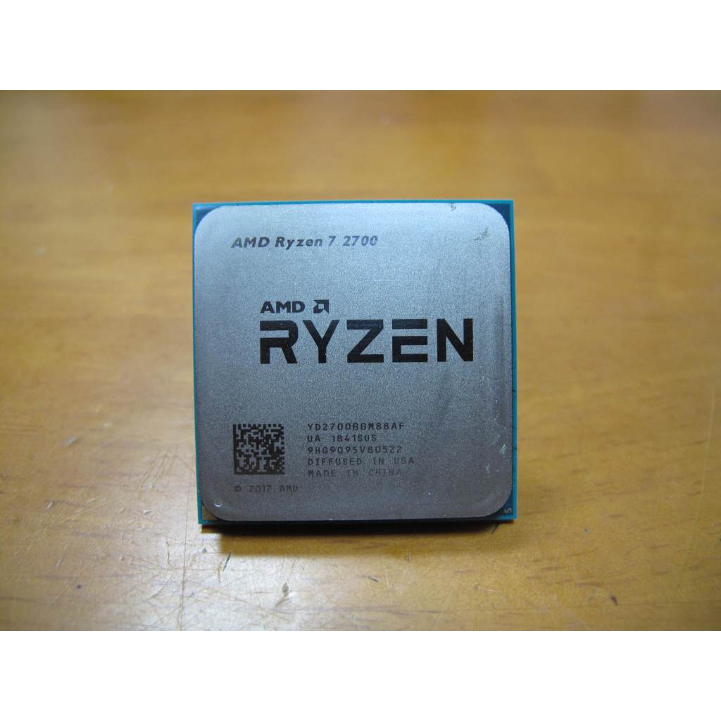 AMD Ryzen7 2700 (R7-2700) 3.2G AM4腳位桌上型八核心處理器CPU | 蝦皮購物