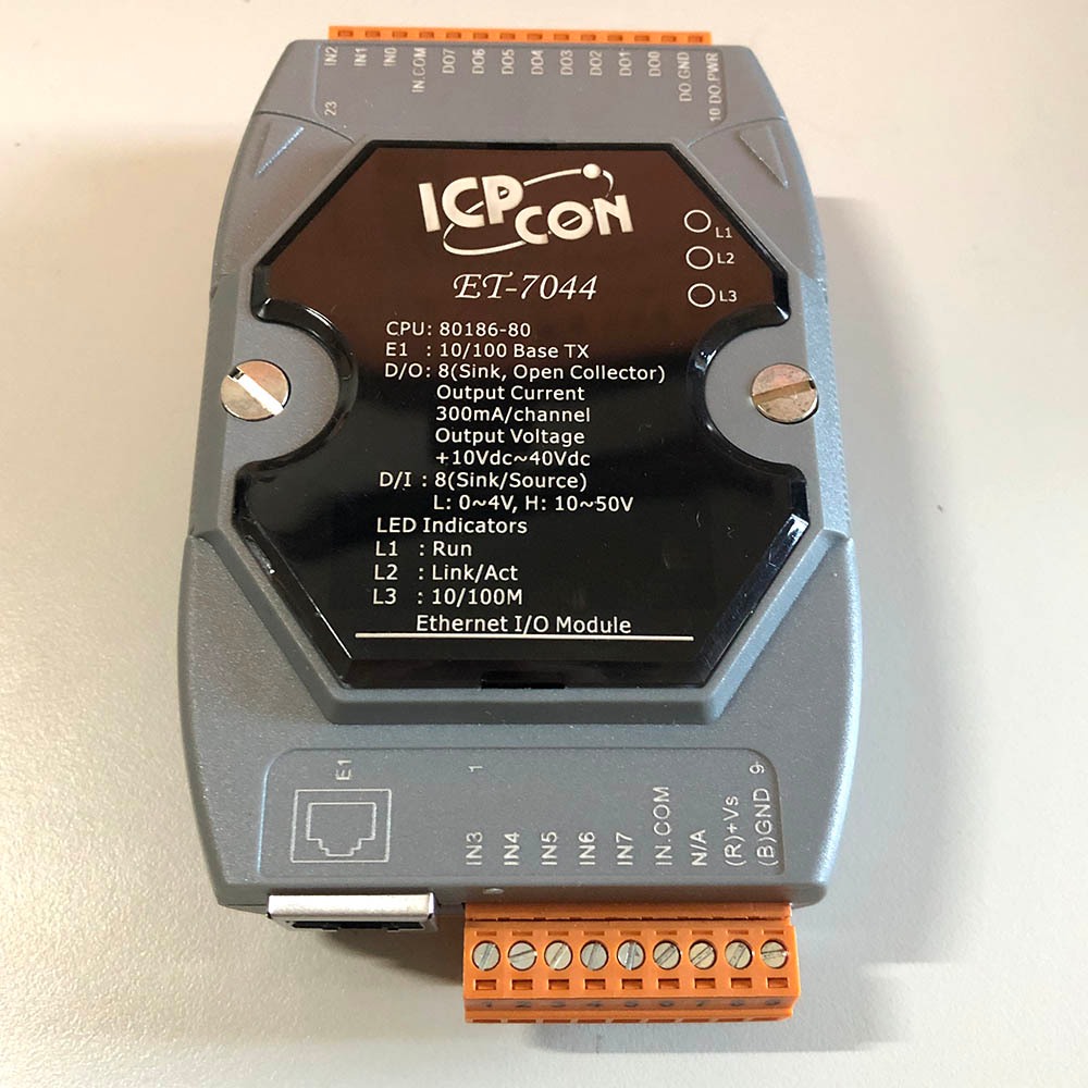 ICP DAS 泓格 I/O 模組 8通道數位輸出輸入 ET-7044 / PET-7044 / M-7055D-NPN | 蝦皮購物